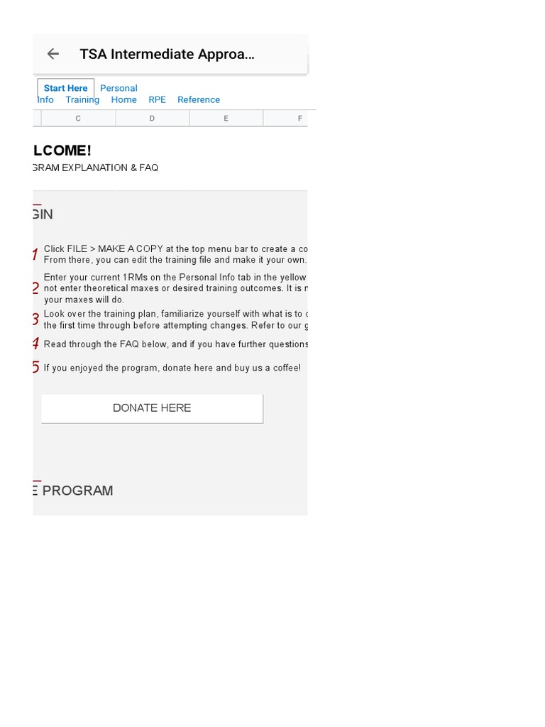 TSA Intermediate Approach 2.0 - LiftVault - Com - Google Drive | PDF