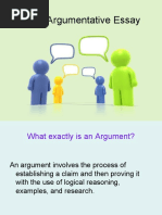 Language Features & Structures of An Argumentative Text | PDF ...