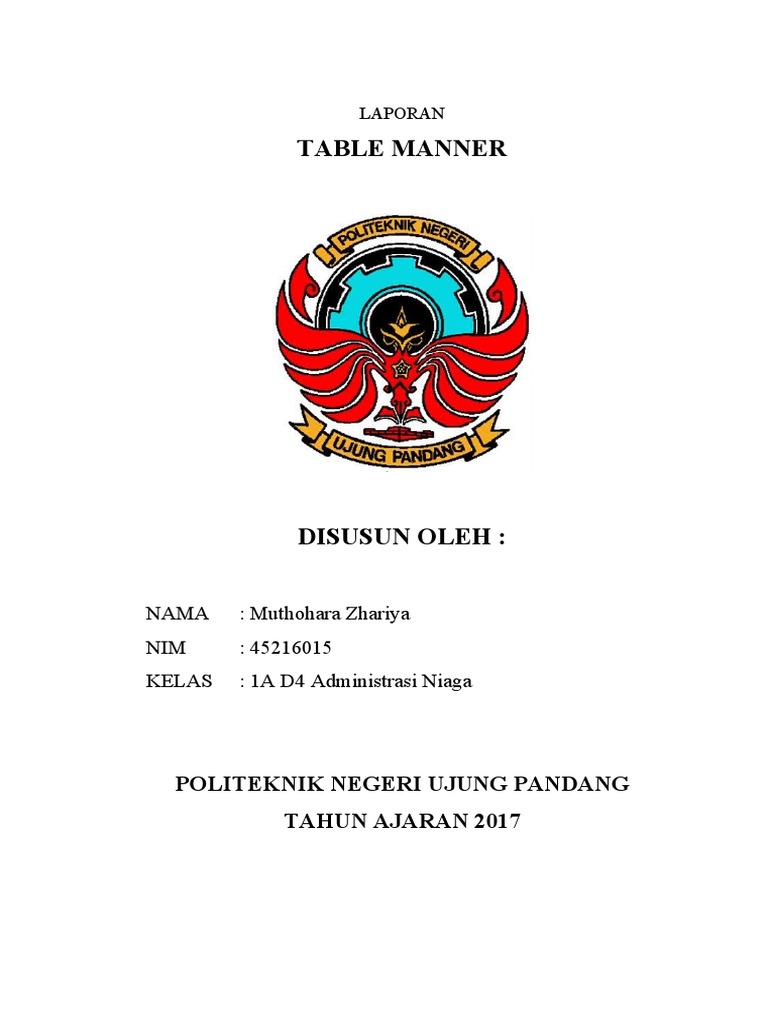 Panduan Table Manner Mahasiswa | PDF | Karier & Perkembangan