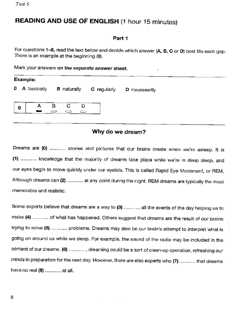 B2 Exam Practice | PDF