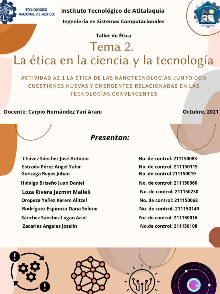 La Ética en La Ciencia y La Tecnología | PDF | Nanotecnología | Sociedad