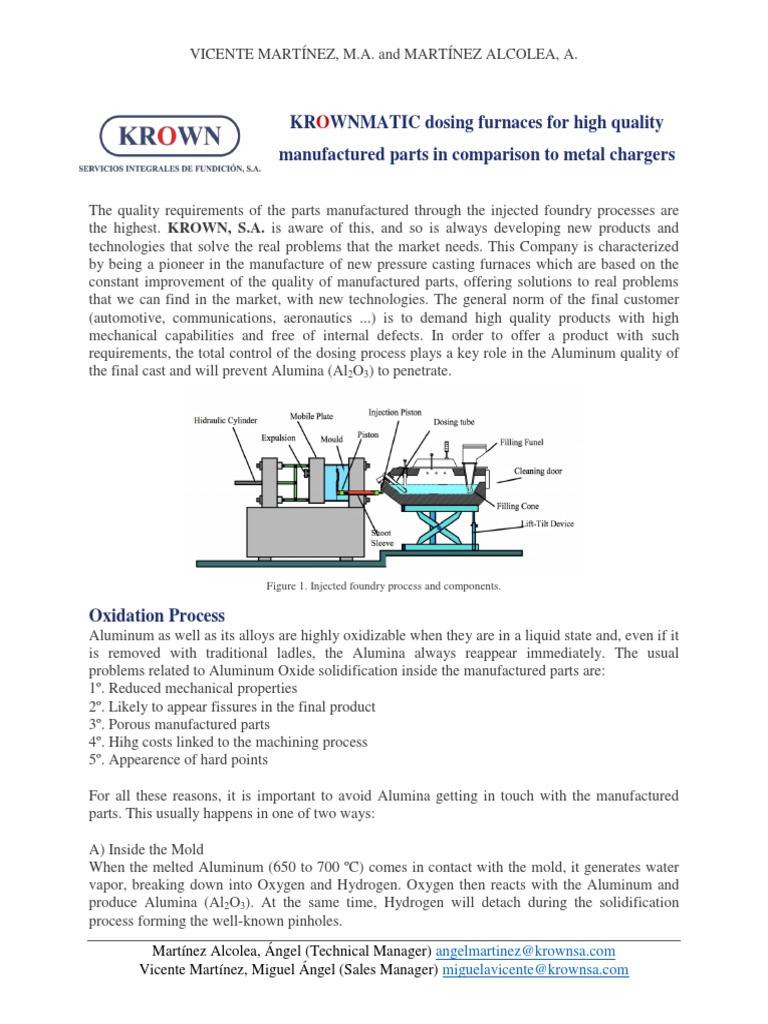 KR WNMATIC Dosing Furnaces For High Quality Manufactured Parts in ...