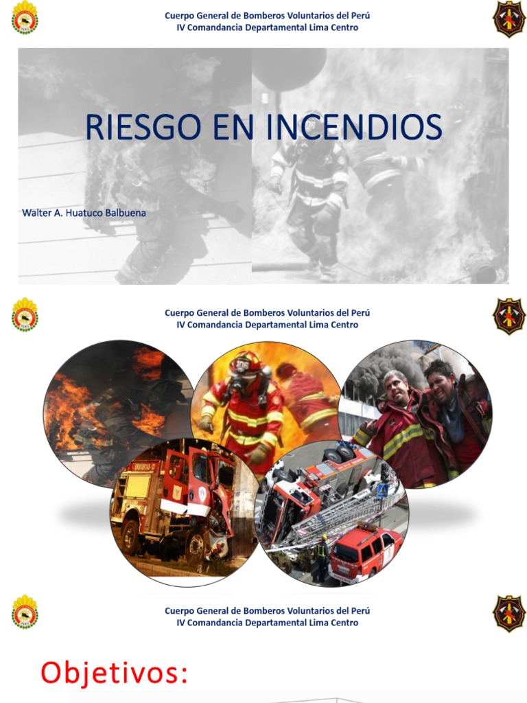 Riesgos en Incendios | PDF | Peligros | Transferencia de calor