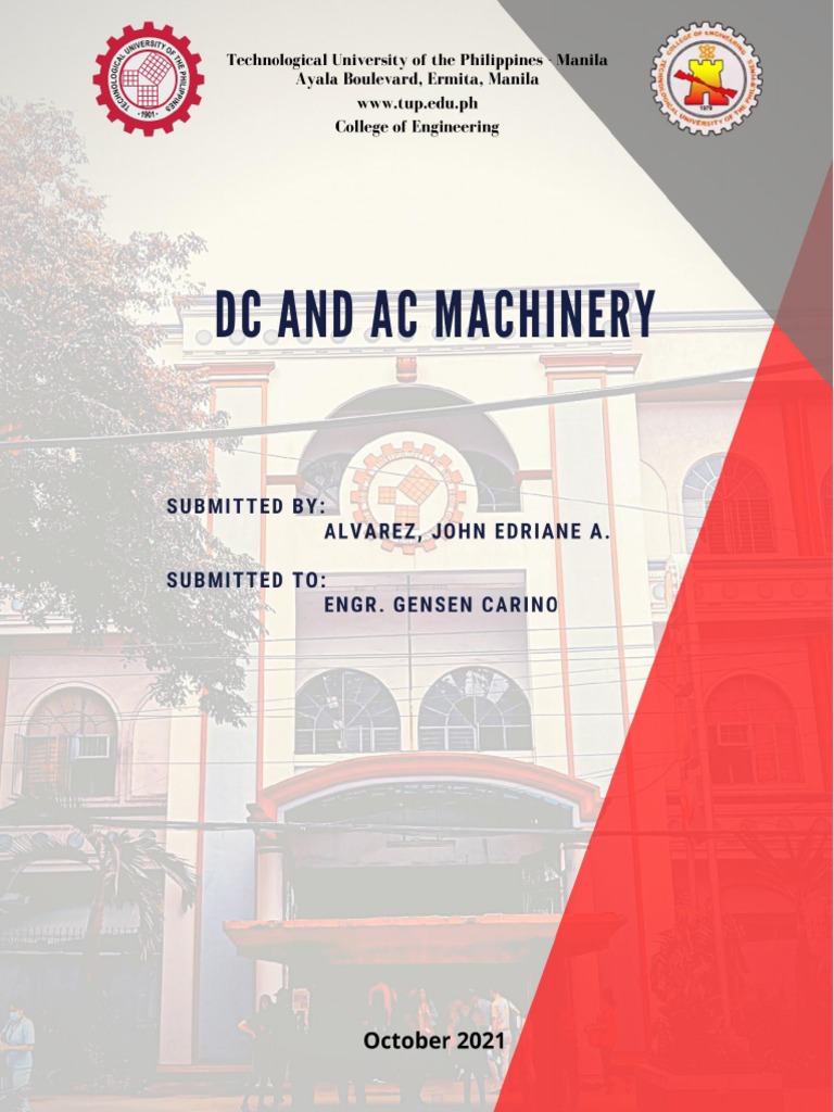 ALVAREZ, John Edriane A - Experiment #3 | PDF | Electric Motor | Inductor