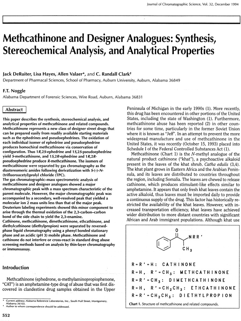 Methcathinone.analog.analysis