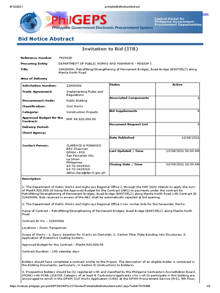 Bued Bridge (B00735LZ) | PDF | Government | Justice