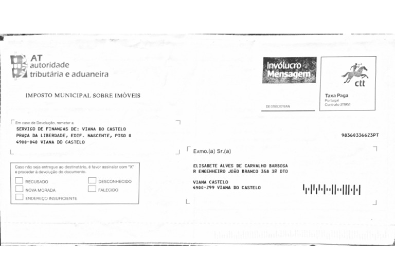 Comprovativo de Morada | PDF