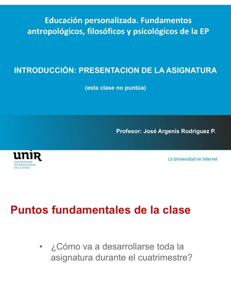 Esquema Asignatura | PDF | Sicología | Archivo de computadora