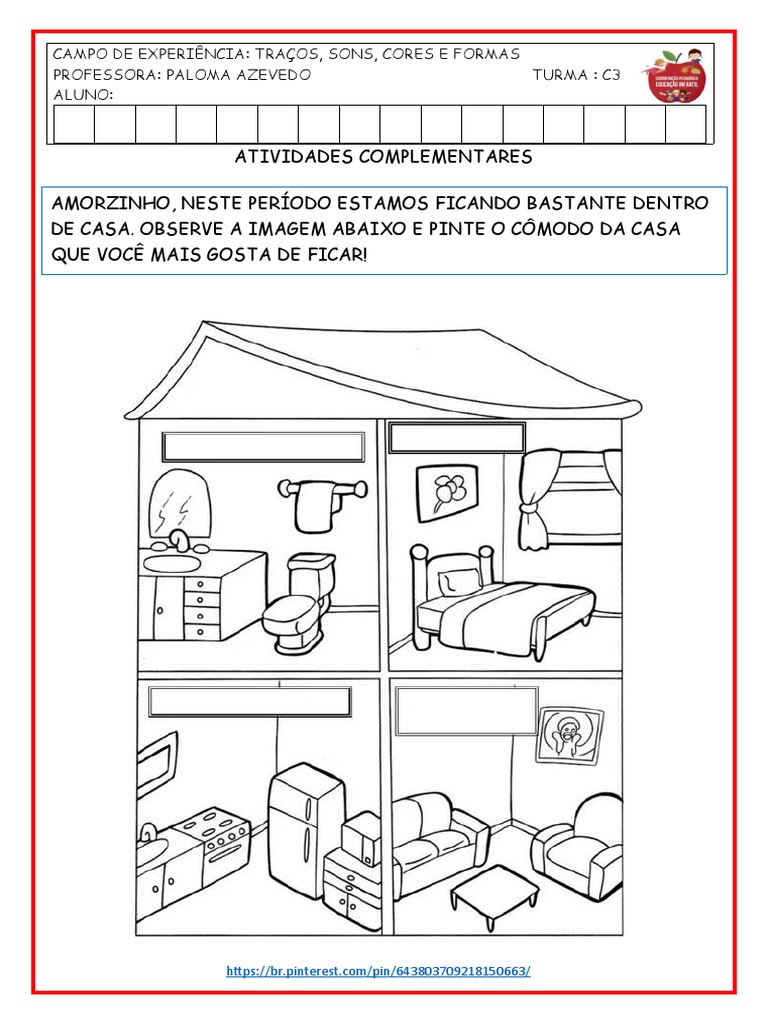 Comodos Da Casa Pdf Casa E Jardim