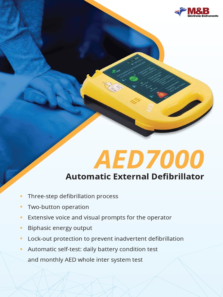 AED7000 Automatic Defibrillator Guide | PDF | Manufactured Goods ...