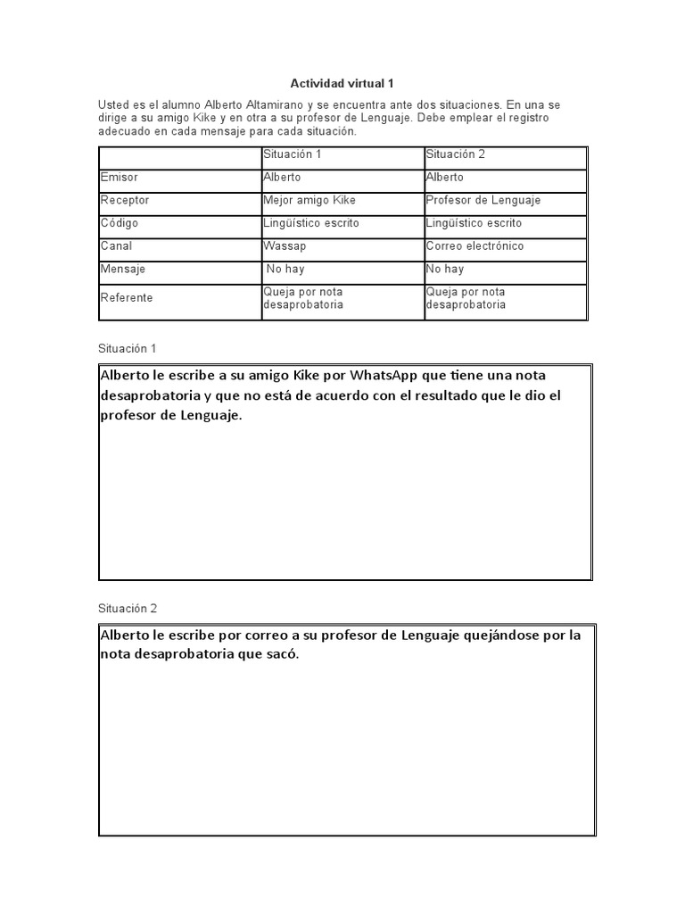 Actividad Virtual 1 | PDF