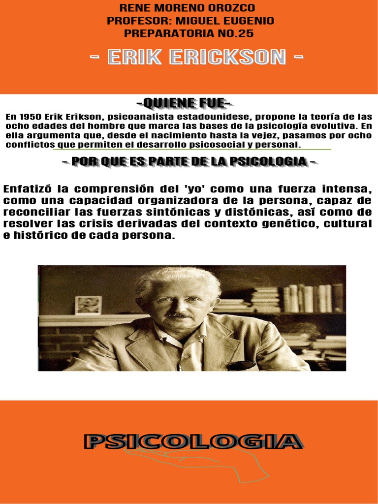 Infografia de Erik Erickson | PDF