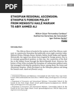Derg Regime | PDF | Ethiopia | Political Science