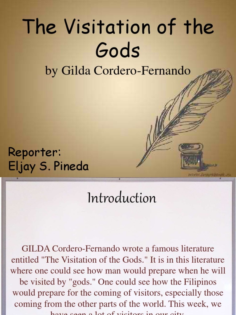 The Visitation of the Gods Explained | PDF | Social Science | Wellness