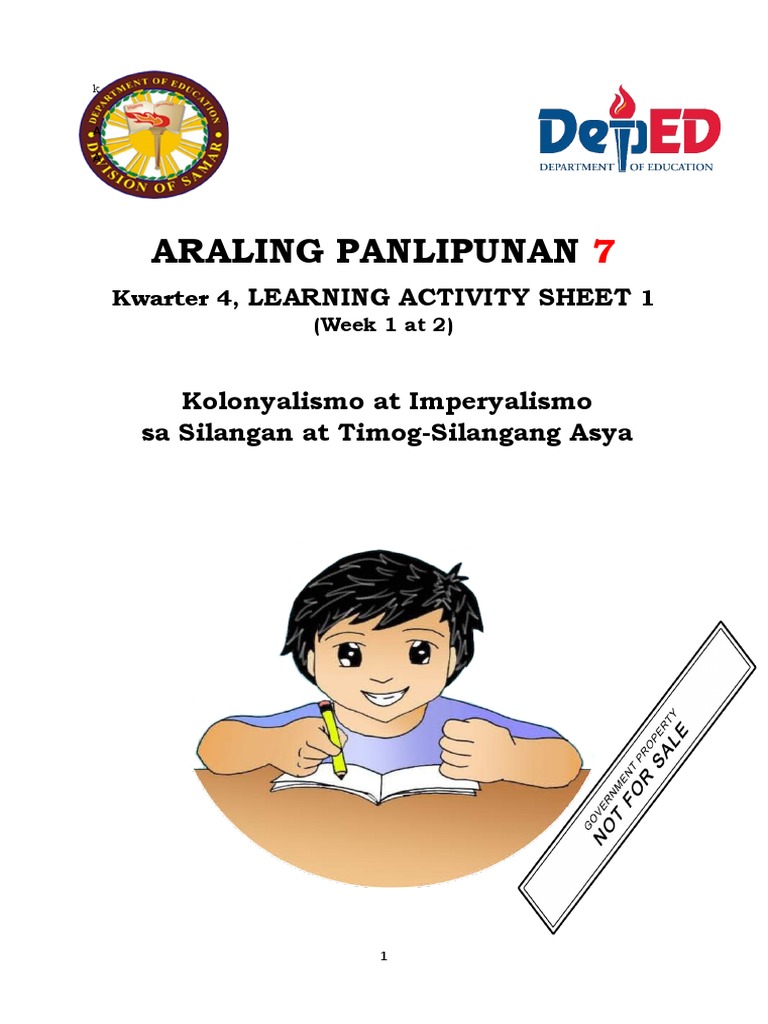 Final AP7 Q4 LAS 1 Kolonyalismo-at-Imperyalismo | PDF