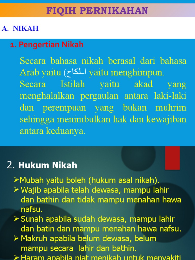 Fiqih Pernikahan Pdf
