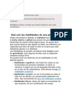 Definición y Tipos de Destreza | PDF | Pensamiento crítico | Toma de ...