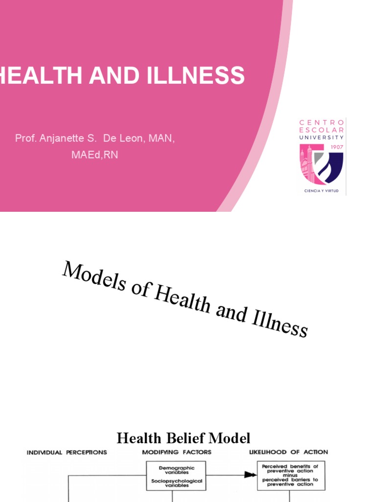 Models of Health and Illness Explained | PDF | Alternative Medicine ...