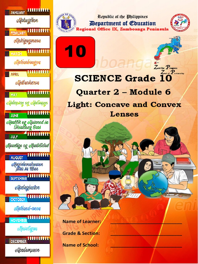 Science10 Q2 M6 | PDF | Refraction | Radiation