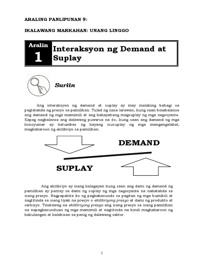 AP9 Q2 Module 3 | PDF
