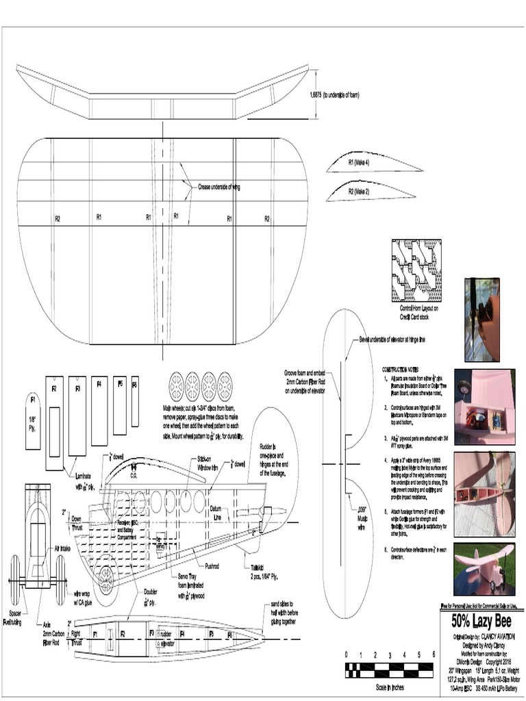 50 Lazy Bee Foam Plans | PDF