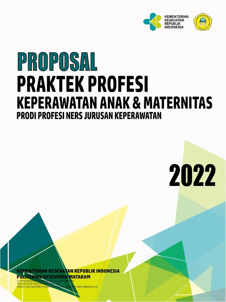 Proposal Anak Dan Maternitas | PDF
