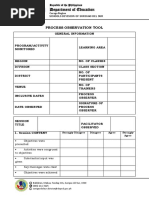 Sample Monitoring and Evaluation Plan Template | PDF | Evaluation ...