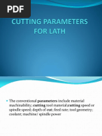 Machining Time Calculation | PDF | Machining | Manufactured Goods