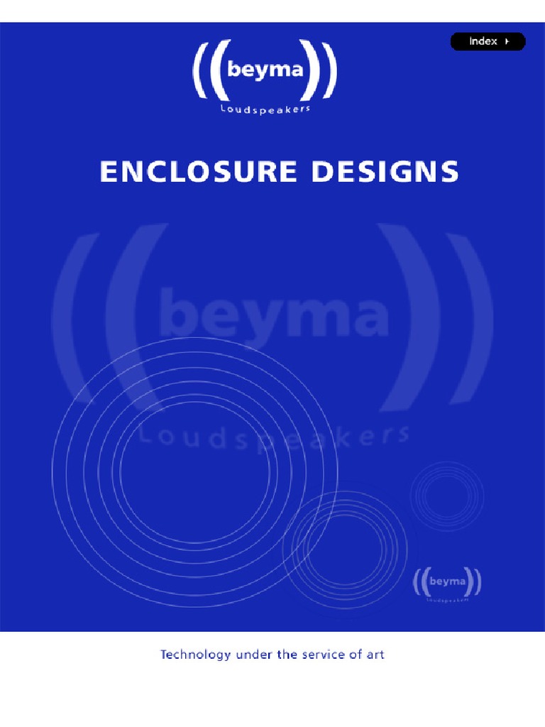 Speaker Enclosure Design Index | PDF | Art
