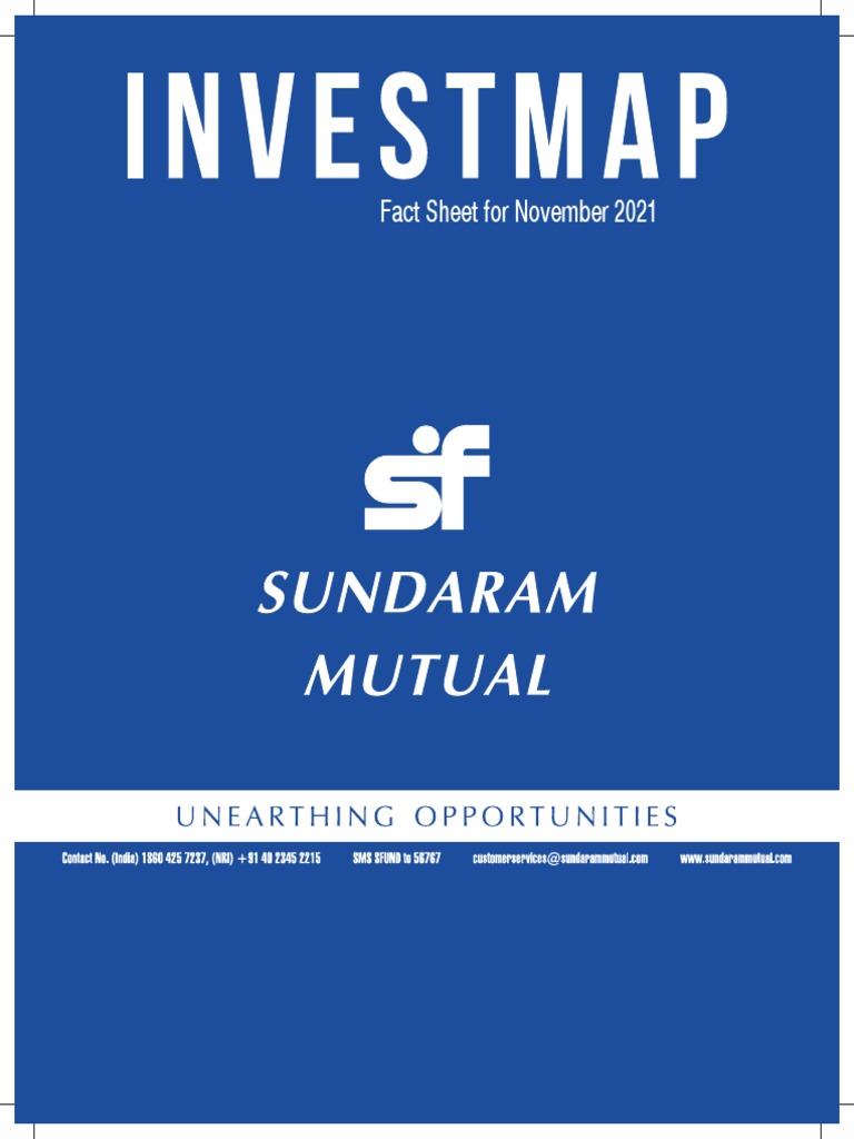 November 2021 Mutual Fund Fact Sheet | PDF | Investment Fund | Investing