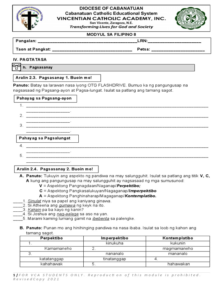 MODULE 2 - Activity | PDF