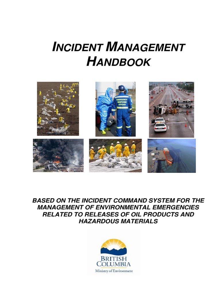 Incident Man Handbook | PDF | Incident Command System | Incident Management