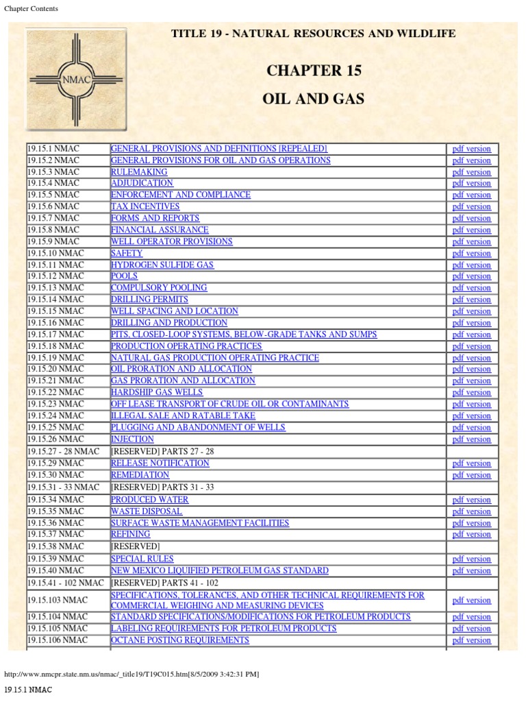 New Mexico OCD Rules | PDF | Enhanced Oil Recovery | Gasoline