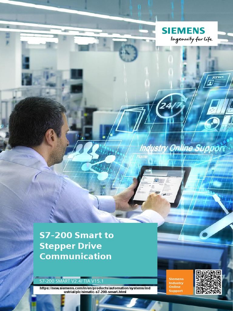 S7-200 Smart To Stepper Drive Communication | PDF | Legal Liability | Parameter (Computer ...