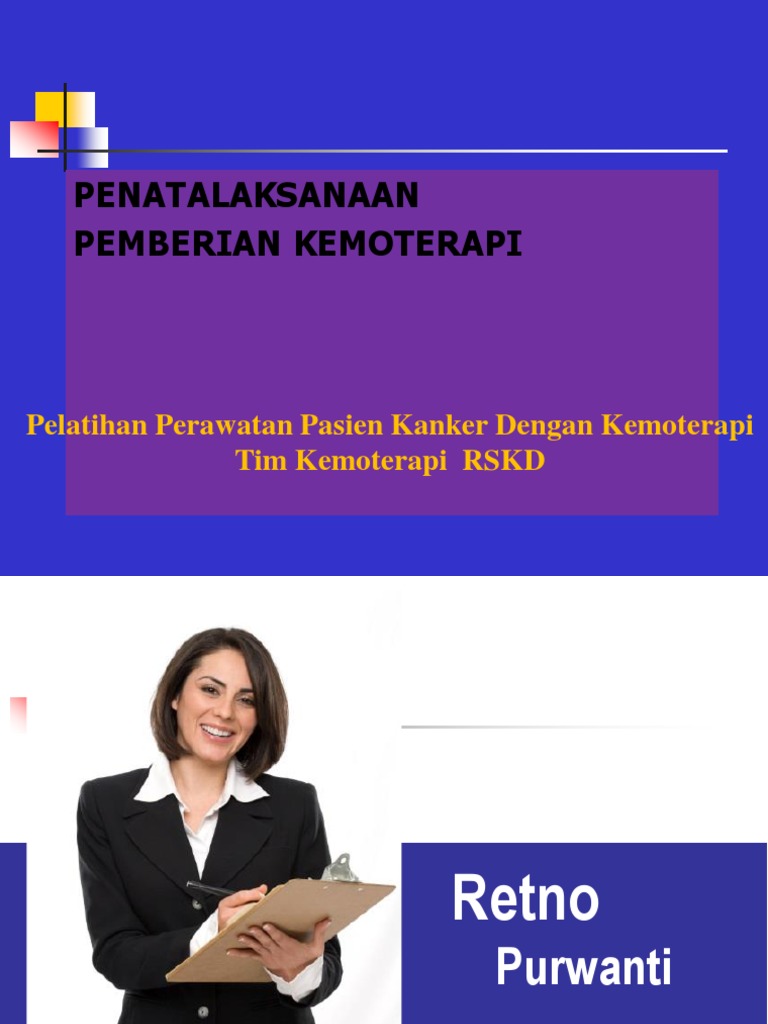 Retno Purwanti - Prosedur & Cara Pemberian Kemoterapi Yang Aman | PDF
