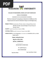 Civil Engineering Report | PDF | Stairs | Concrete