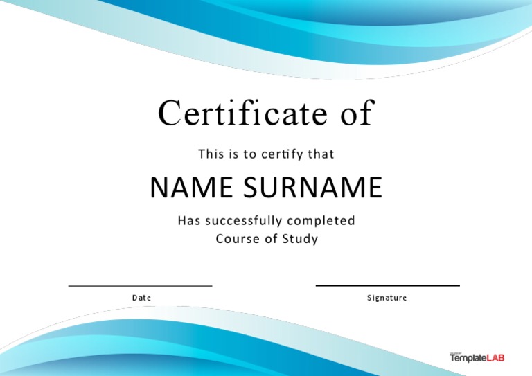 Certificate Completion2 | PDF