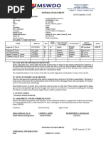 General Intake Sheet Form DSWD | PDF | Social Policy