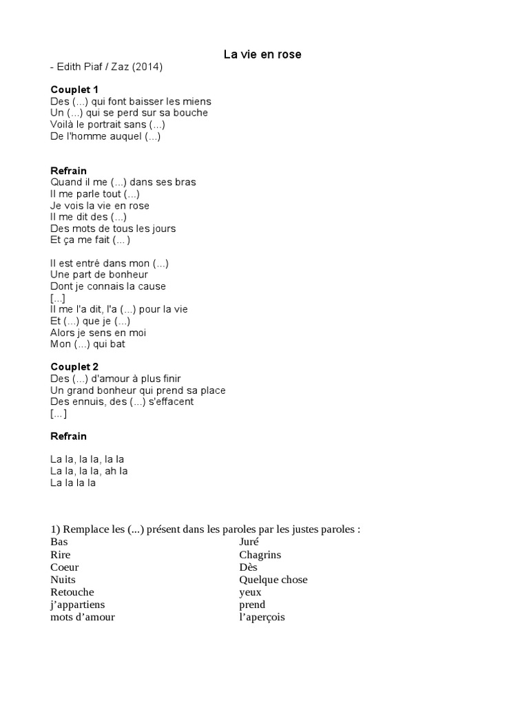 Edith Piaf | PDF | Arts du langage et discipline | Art