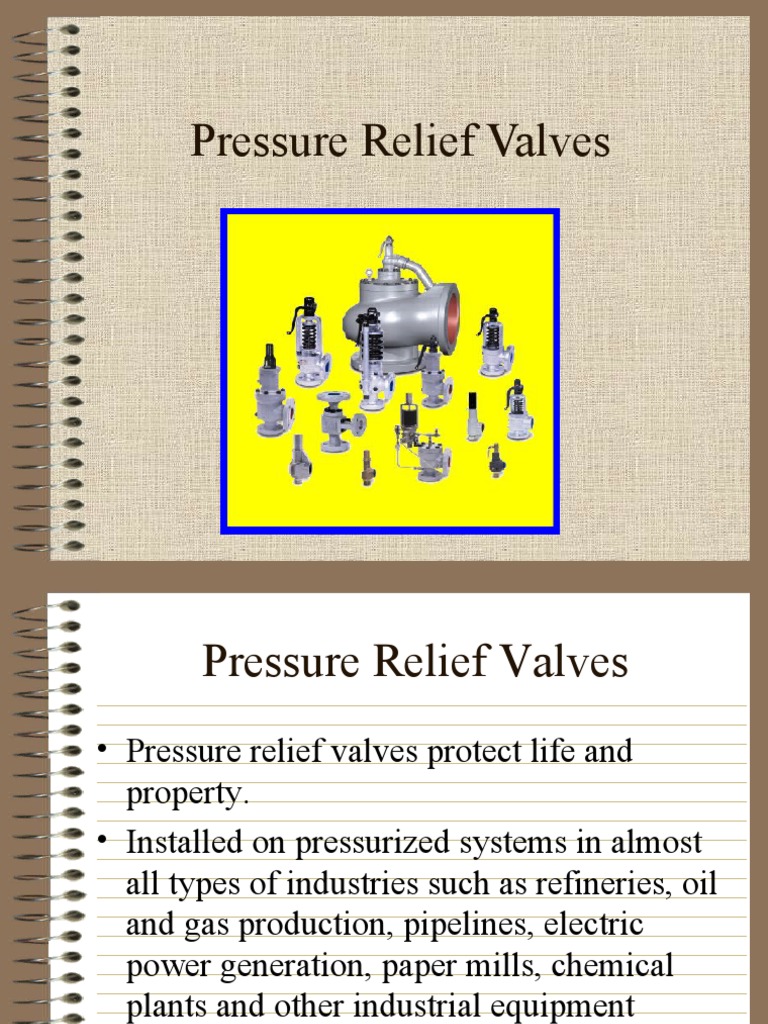 1 Introduction Pressure Relief Products | PDF | Valve | Pressure