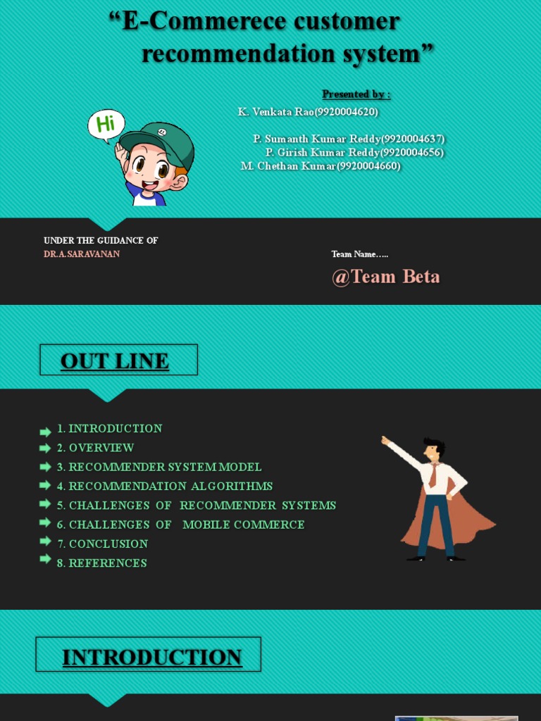 E - Commerce Recommendation System | PDF | Computing | Information Science