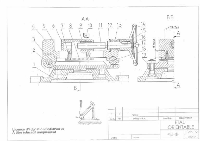 Etau Orientable | PDF