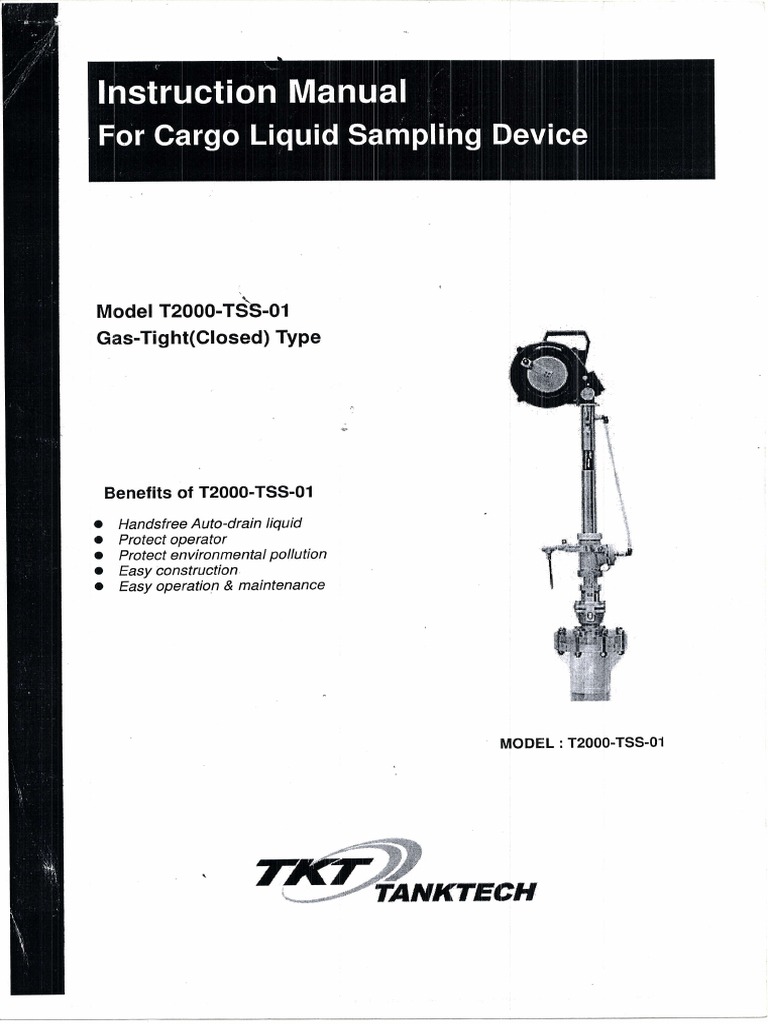 Manual T2000 TSS 01 | PDF | Liquids | Tools