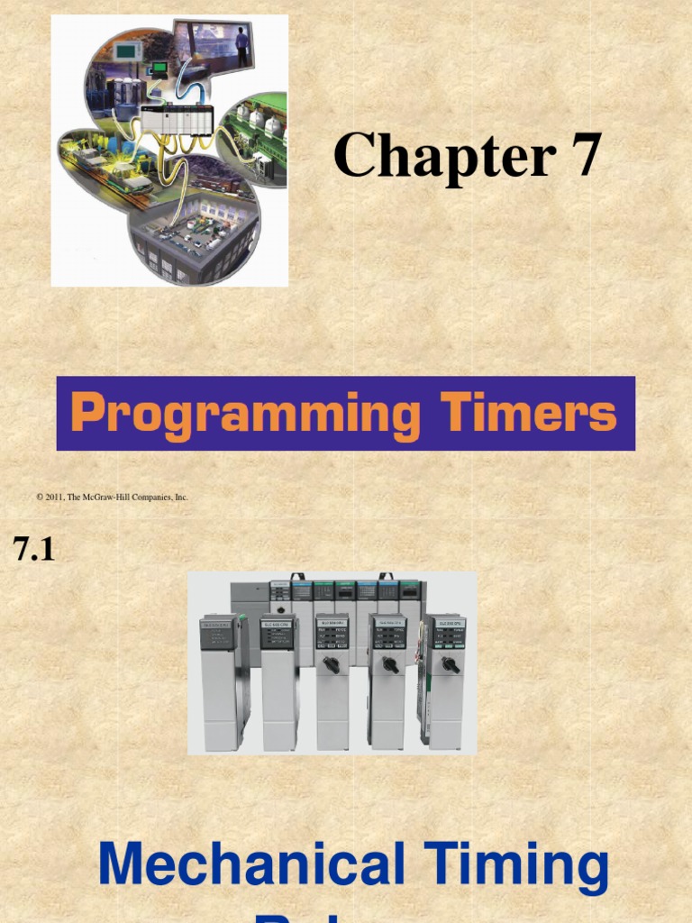 Chapter 7 - Programming Timers | PDF | Relay | Timer