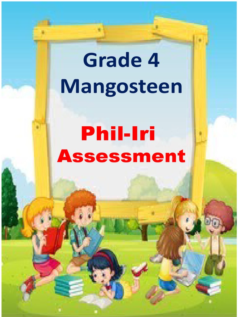 Grade 4 Phili Iri Assessment | PDF