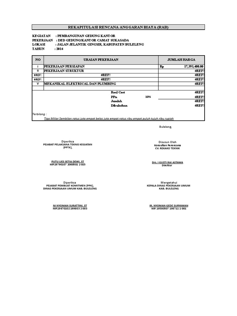 Rab Pasar Pamaron 31012022 | PDF