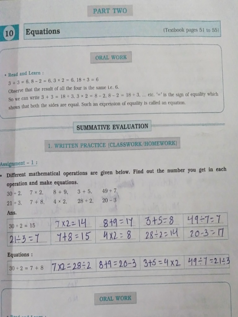 CHP 10 Equation | PDF | Equations | Algebra