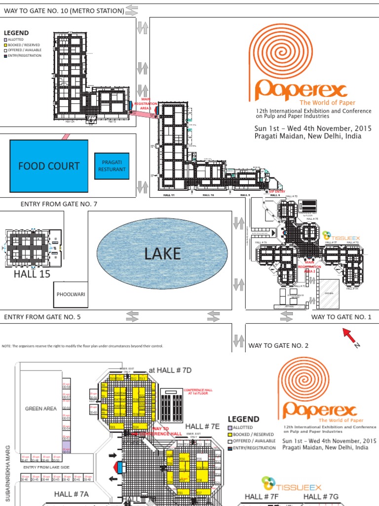Paperex 2015 Tissueex 2015 Layout | PDF | Printing Materials | Paper