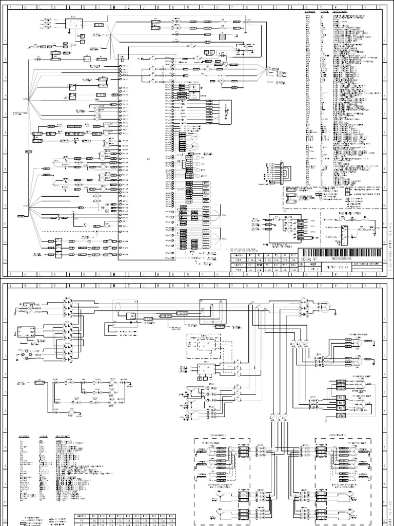 Annotated wiring diagram of an HVAC system with component location ...