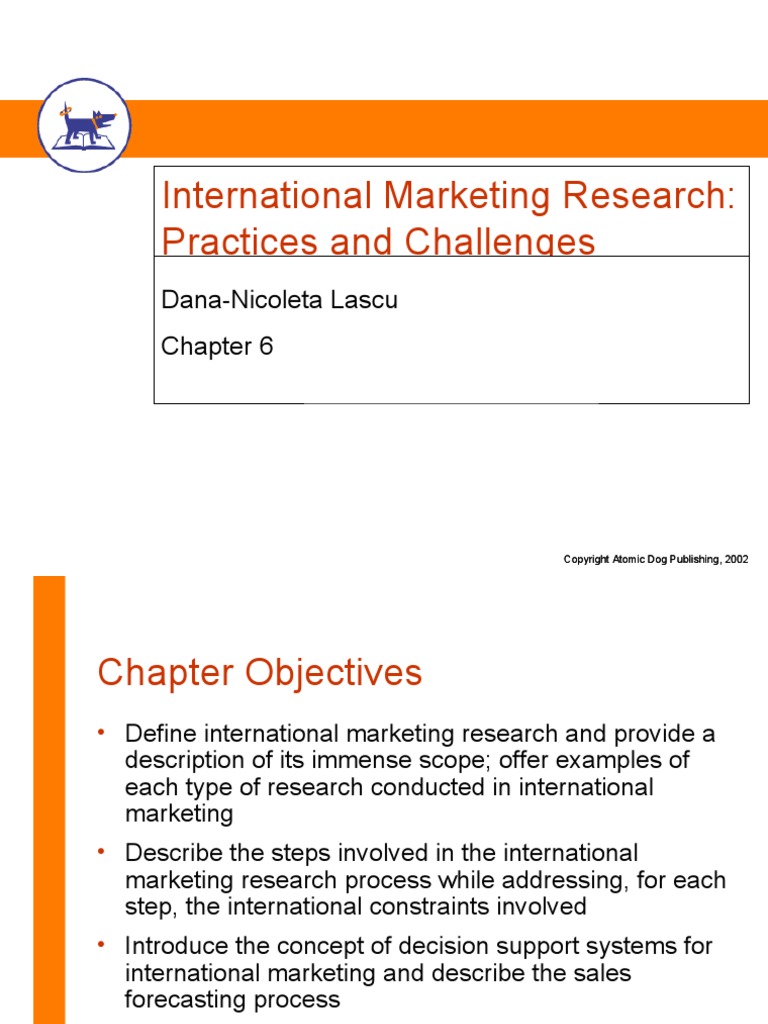International Marketing Research: Practices and Challenges: Dana ...